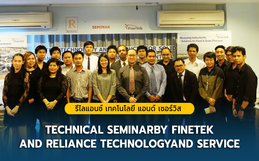 Technical Seminar by FineTek and Reliance Technology and Service ...