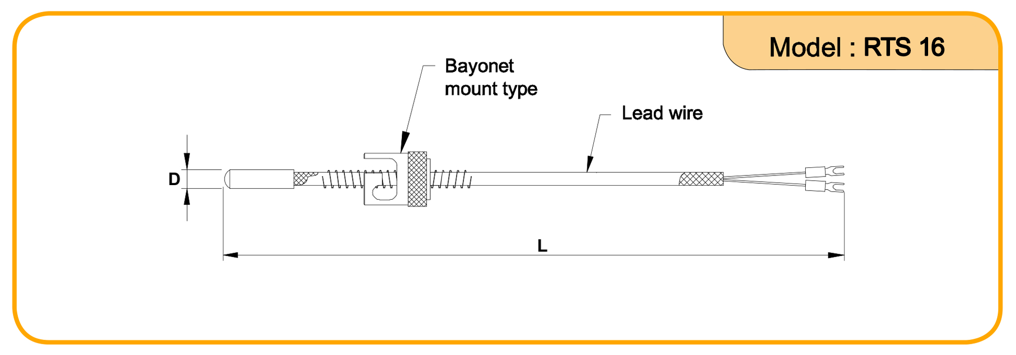 THERMOCOUPLE RTS16 - reliancetechno